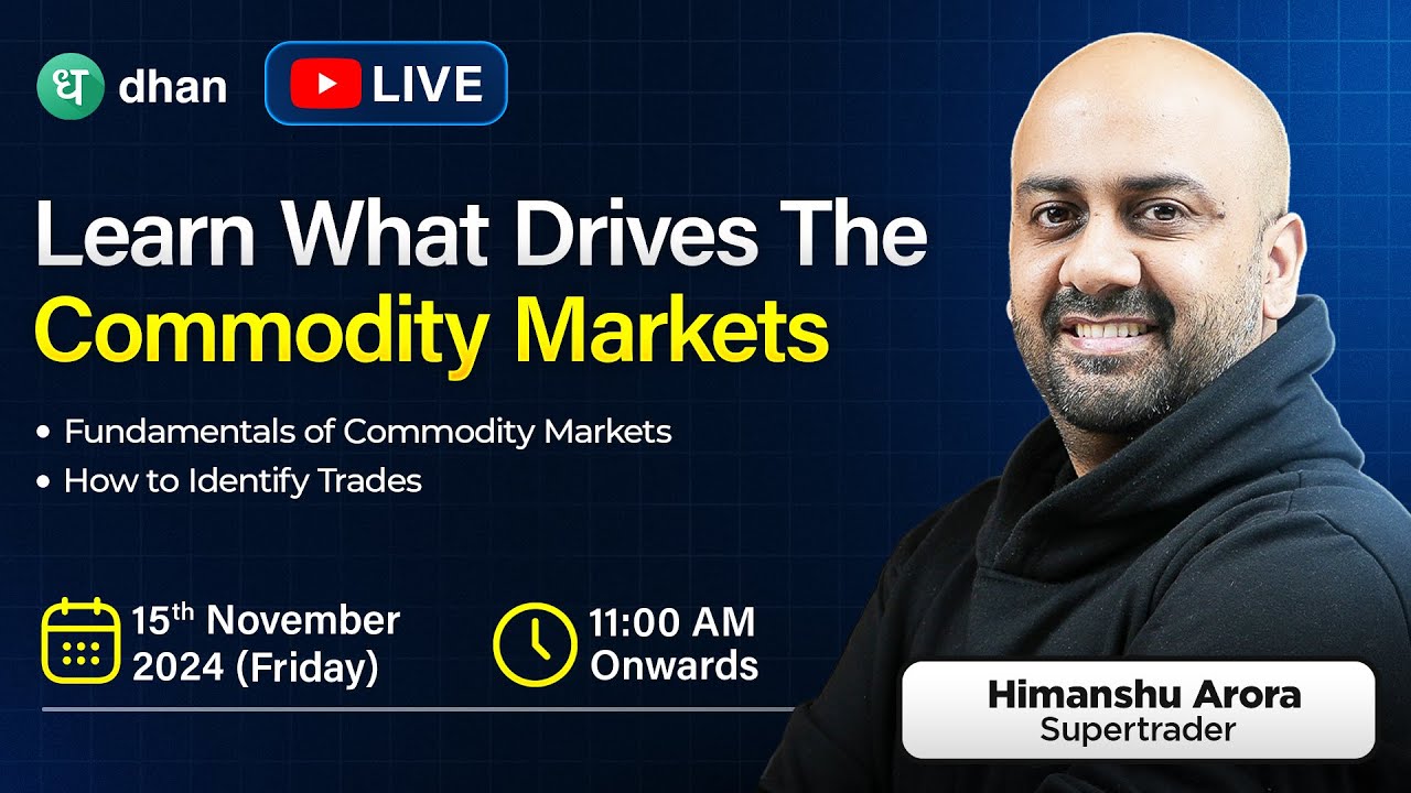Learn What Drives The Commodity Markets | Live Webinar 🚨 - YouTube