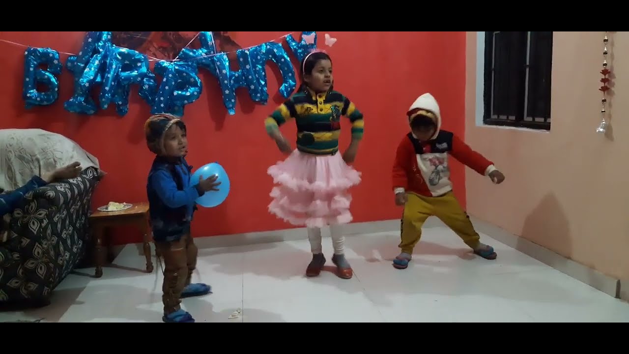 Kids Grand Dance party of Birthday - YouTube