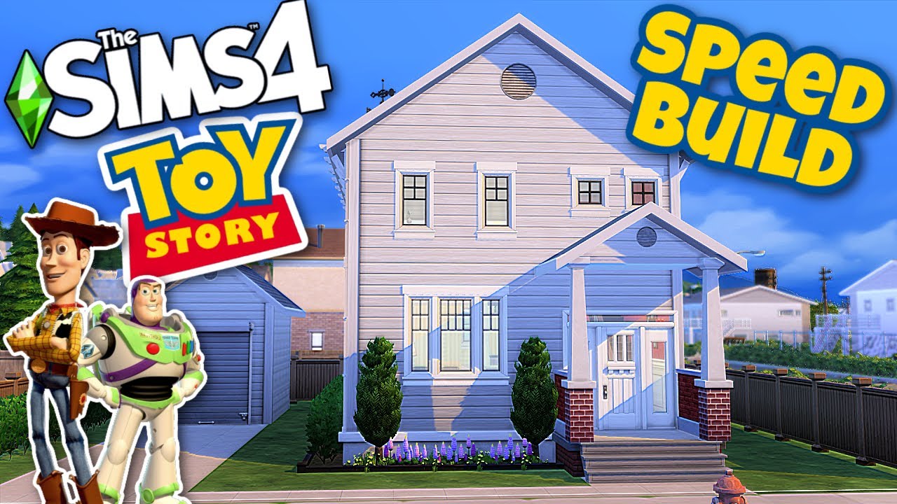 The Sims 4: Toy Story! | Andy's House | Sims 4 Speed Build NO CC 🤠🚀 ...