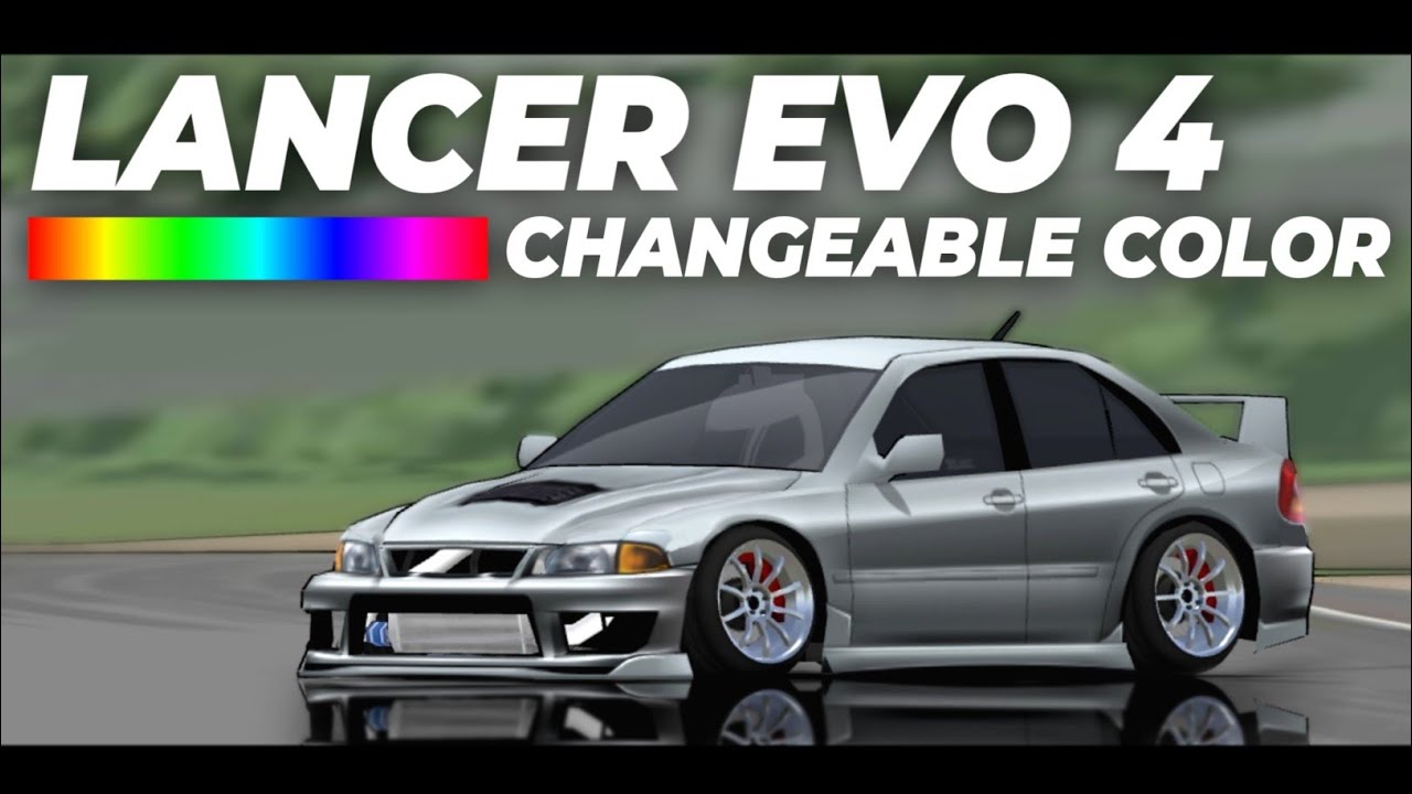 Livery Lancer Evo 4 Detailing Changeable Color Fr Legends - YouTube