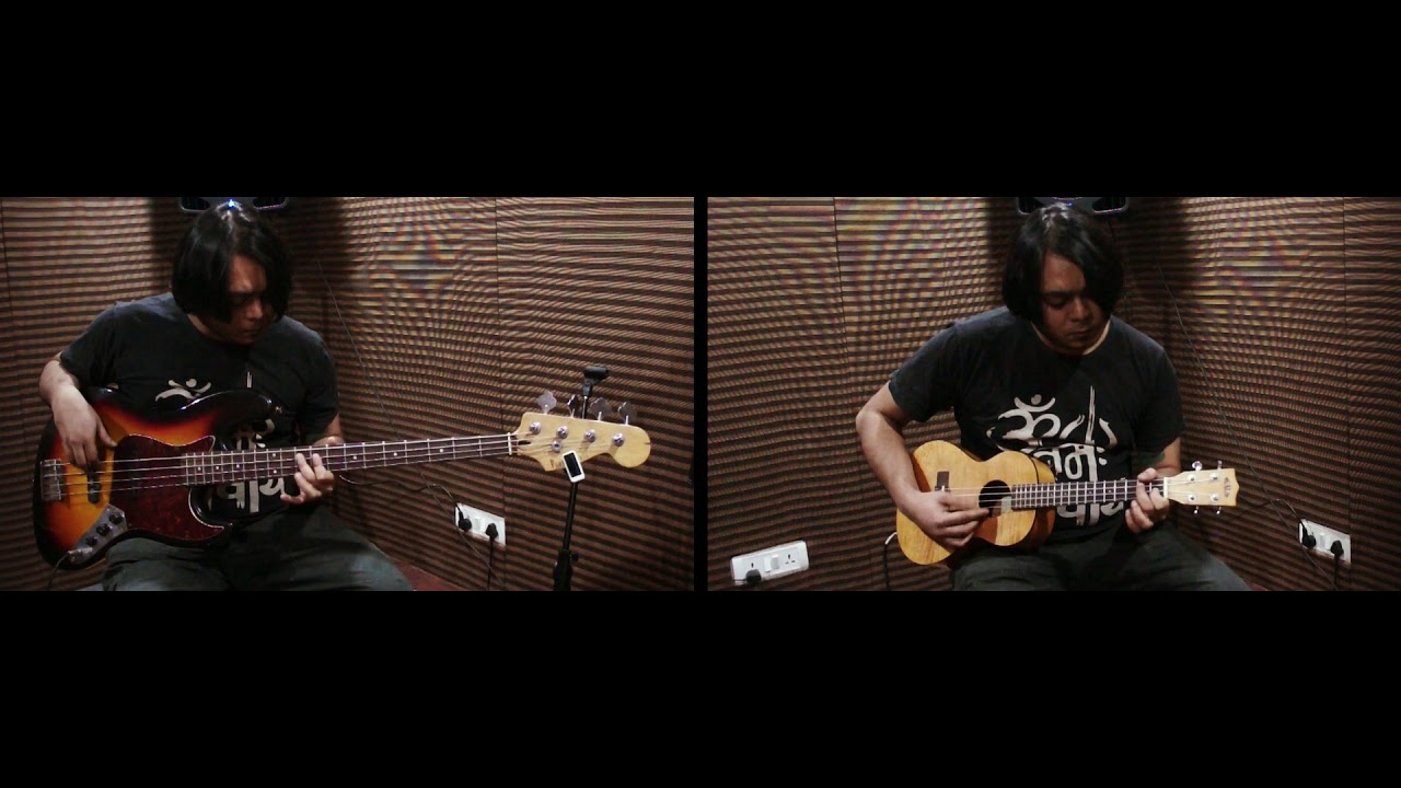 Super Mario Theme on Ukulele / Bass - YouTube