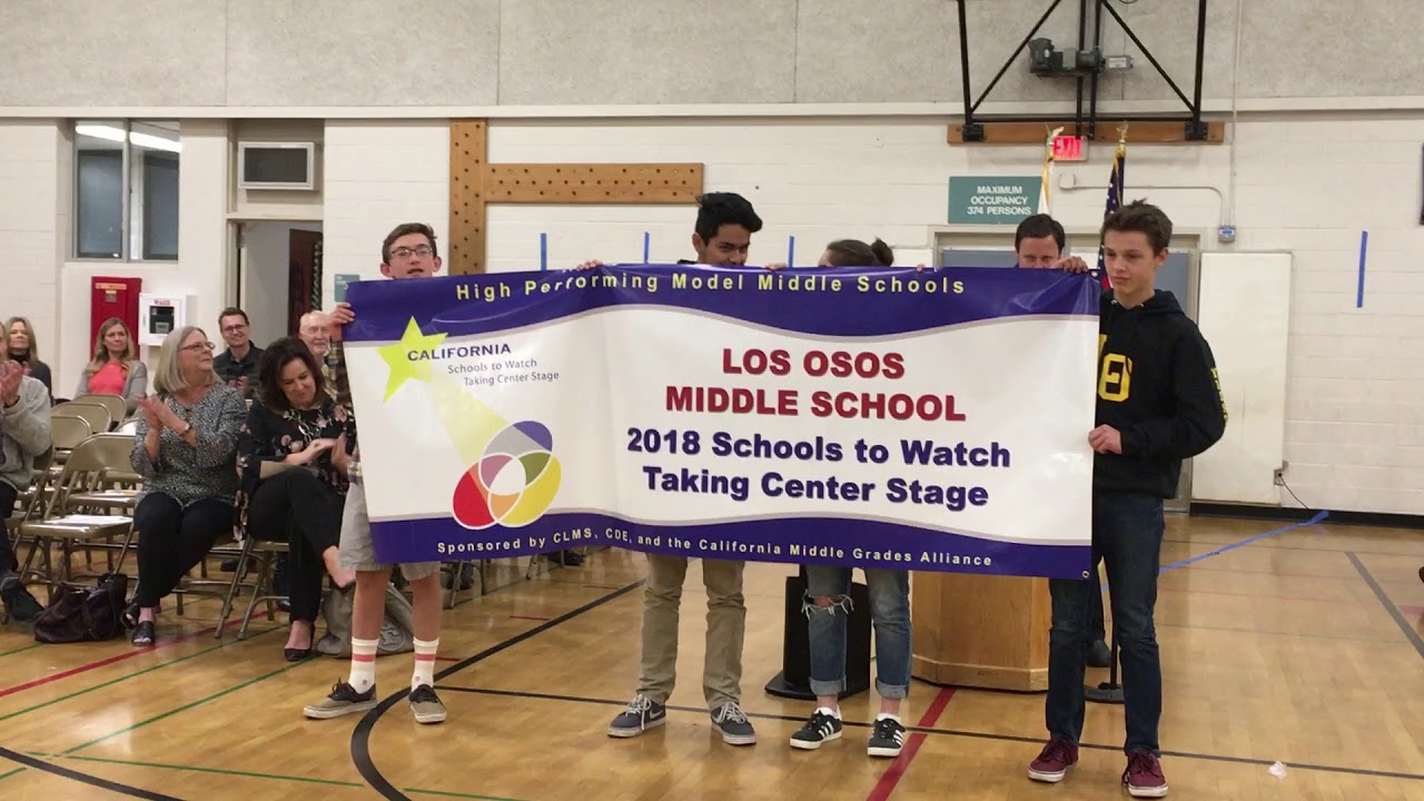 LOMS Schools to Watch - Banner Unveiling - YouTube