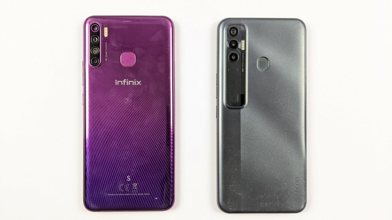 Tecno Spark 7 Pro Vs Infinix S5 Speed Test & Camera Comparison - YouTube