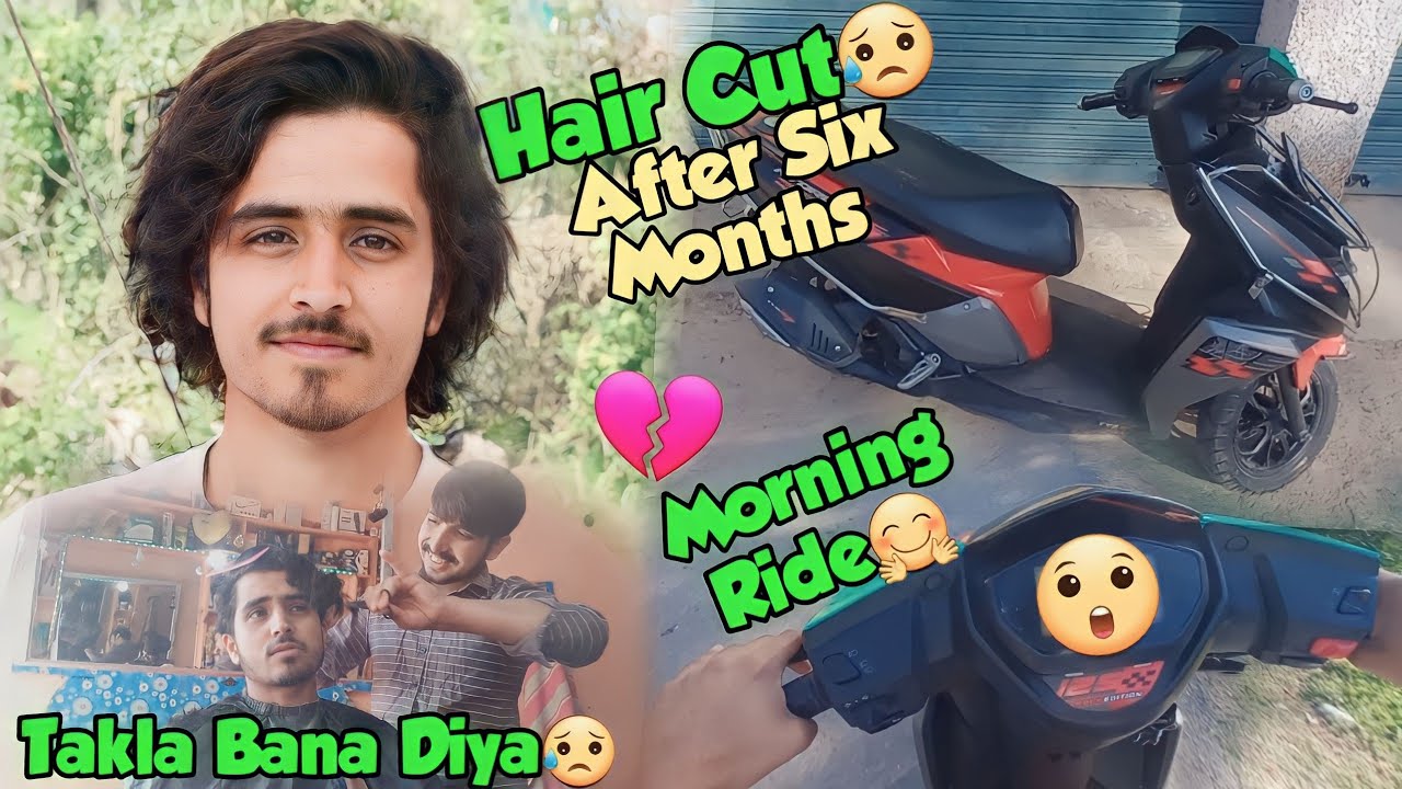 Finally 6 Months Ke Baad Hair Cut Krvane Pade😥 - YouTube