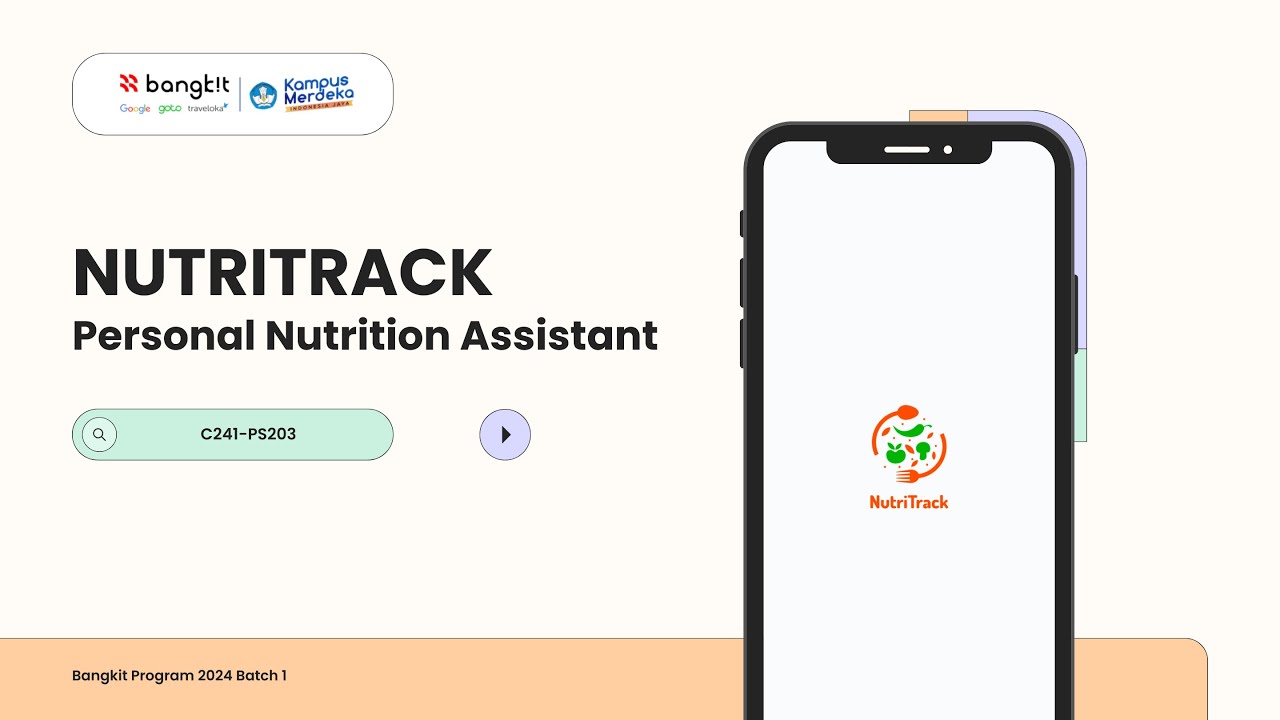 NUTRITRACK | Bangkit Capstone Project - YouTube