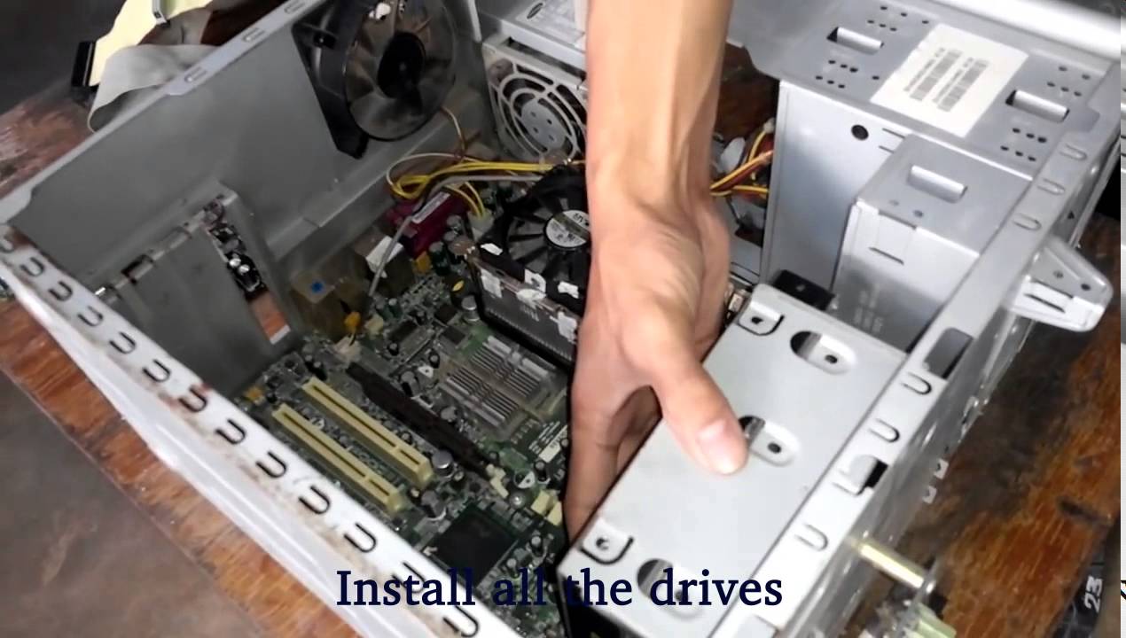 How to: Disassemble and Assemble a Computer - YouTube