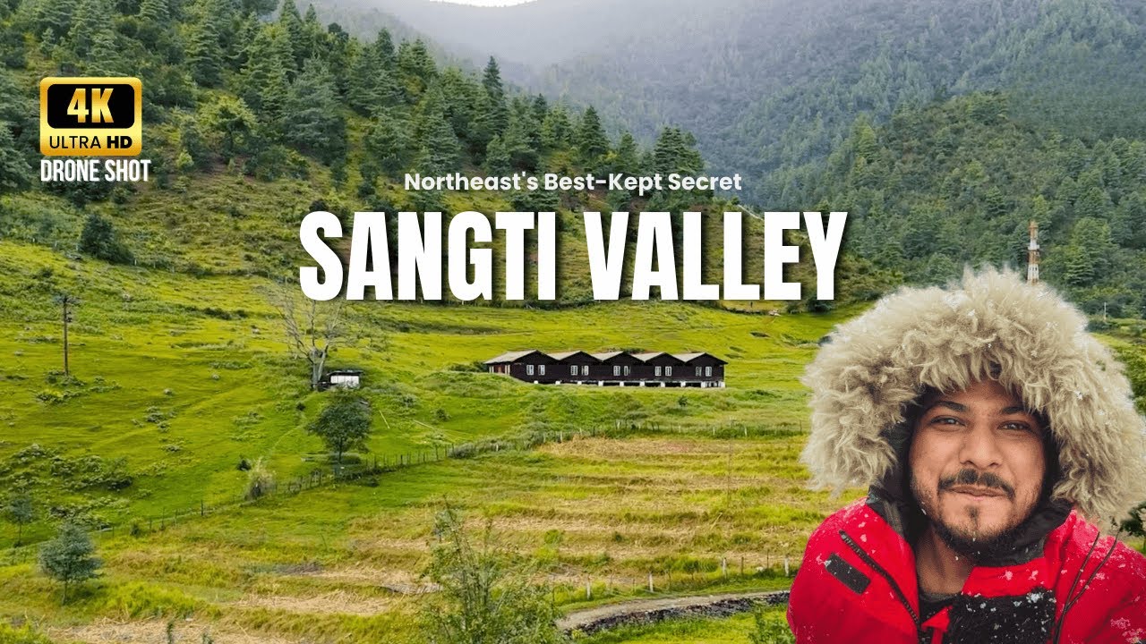 Sangti Valley Arunachal Pradesh Drone Shot - A Hidden Gem in the ...
