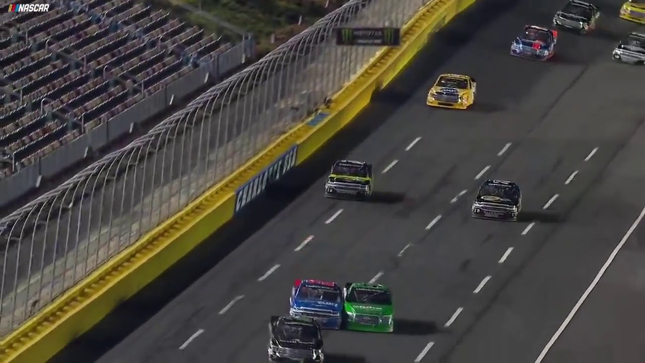Nascar Truck Series 2018 Charlotte Finish - YouTube