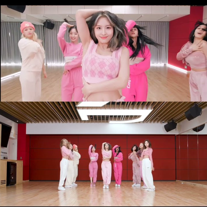 Twice Scientist Dance Practice Moving vs Static Cam - YouTube