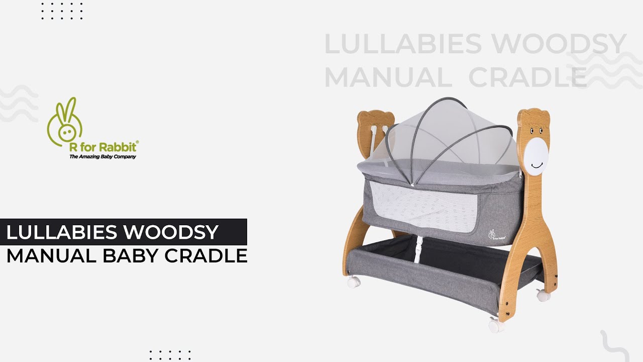 R for Rabbit Lullabies Woodsy Manual Baby Cradle Installation Video ...