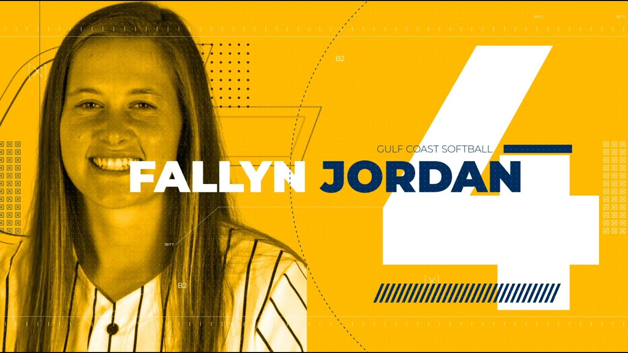 Behind the Ball w/ #4 Fallyn Jordan - GCSC Softball 2023 - YouTube