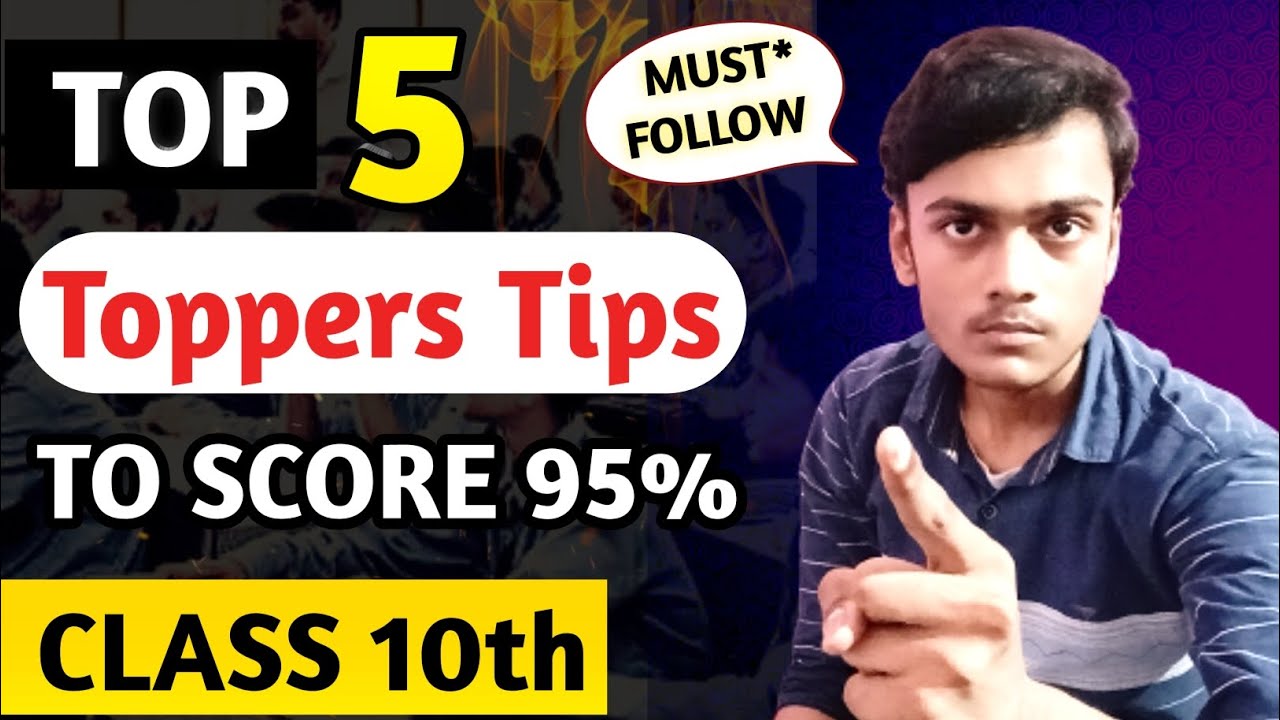 Topper tips to score 95% | Class 10 study tips for Board exams || Must ...