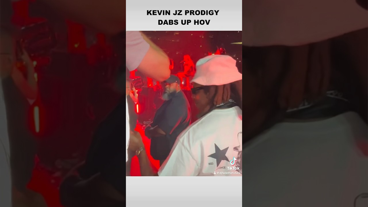 Jayz Dabs up Kevin JZ Prodigy At Beyoncé Renaissance Tour - YouTube