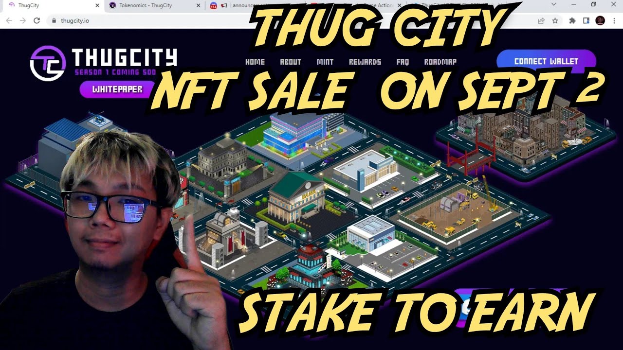 THUG CITY NFT PLAY TO EARN ( TAGALOG REVIEW ) NFT SALE SEPT 2 | STAKE ...