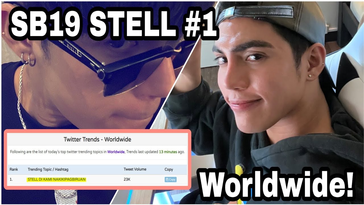 SB19's STELL Trended #1 Worldwide! | Esbi Updates - YouTube