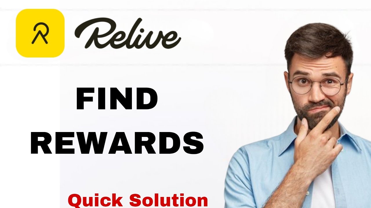 How To Find Rewards On Relive App | Step By Step - YouTube