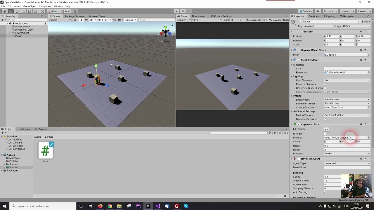 [IT] Unity3D: Point & Click alla 2Dark - Movimento del Player - YouTube
