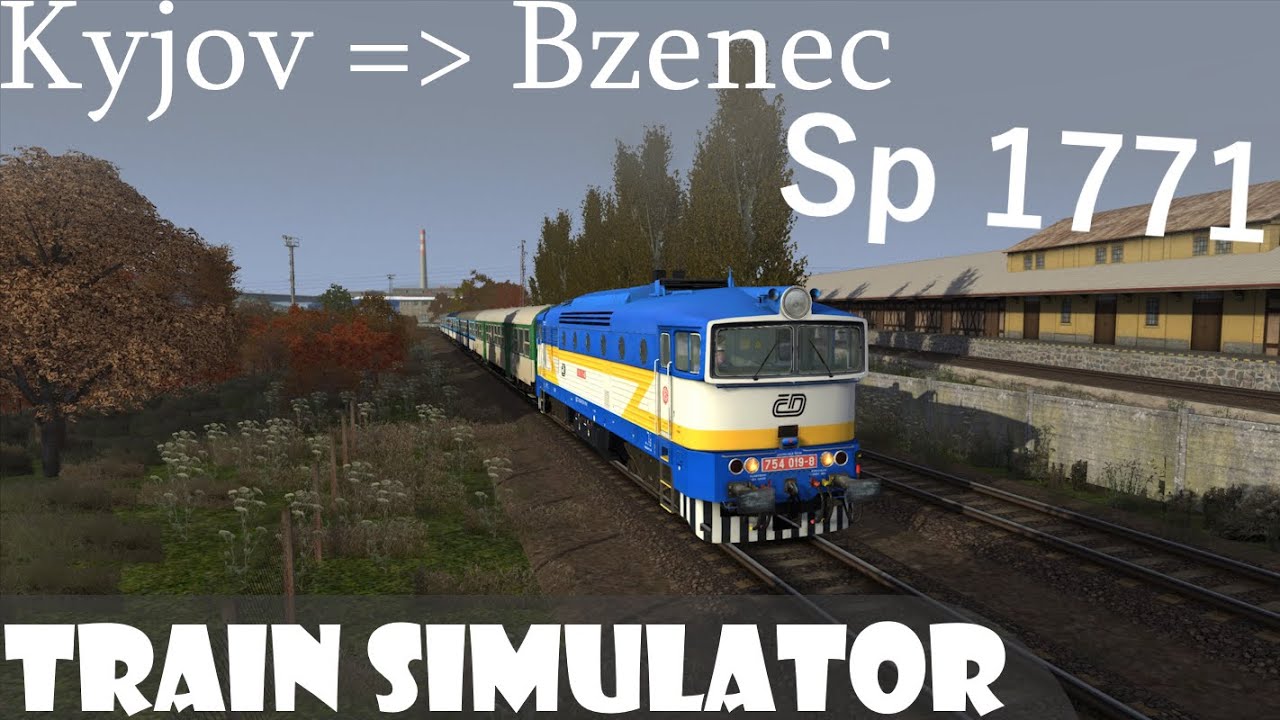 Train Simulator - Sp 1771 | Kyjov - Bzenec - YouTube