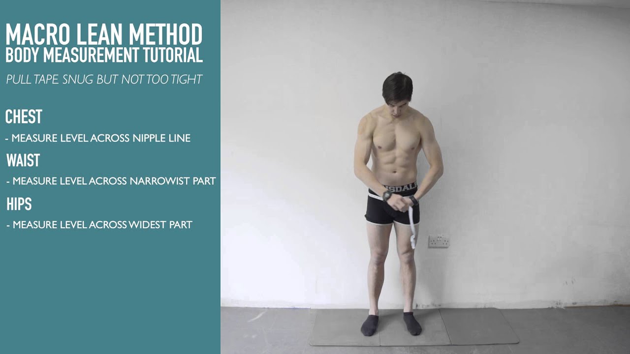 Macro Lean Method Measurement Tutorial - YouTube
