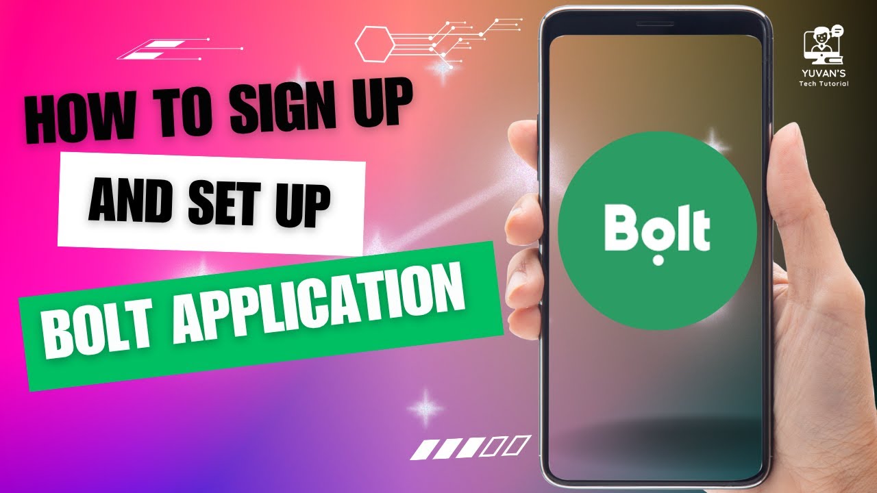 How to Sign up And Set up Bolt Application - YouTube
