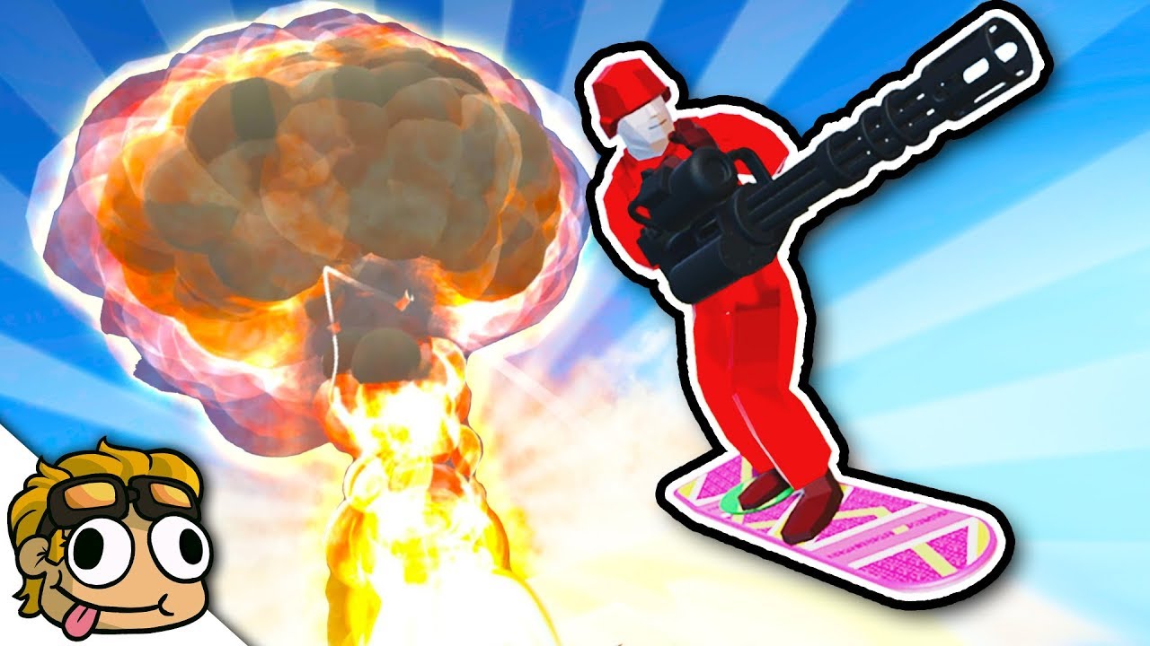 NEW HOVERBOARD, NUKE, and MINIGUN! | Ravenfield Weapon and Vehicle Mod ...