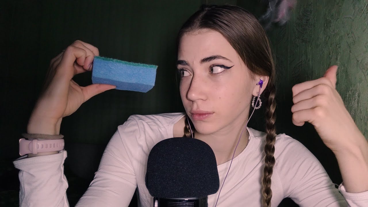 SOFT and HARD sponge sounds BRAIN MASSAGE🧠 intense ASMR - YouTube