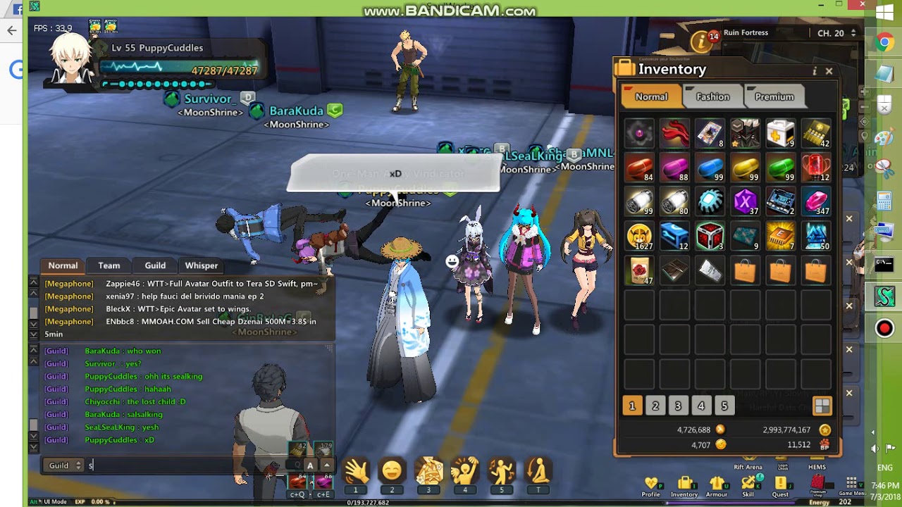 MoonShrine Guild Raffle event - YouTube