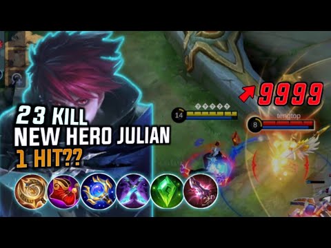 23 Kills!! New Hero Julian One hit Build (AUTO SAVAGE) - Build Top 1 ...