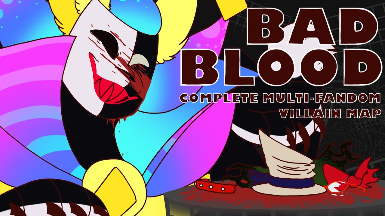Bad Blood || Complete Multi-Fandom villains MAP - YouTube