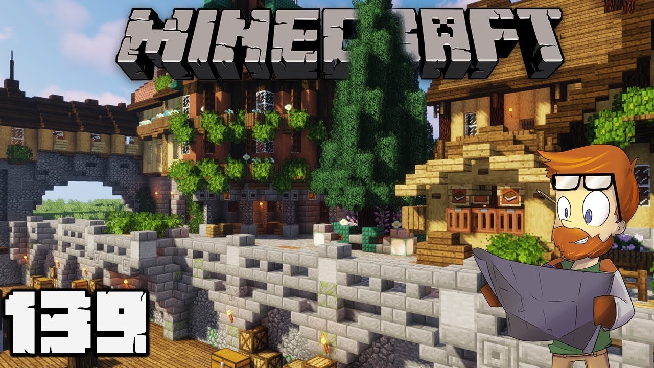 Building with fWhip : CITY DETAILS & STREETS #139 MINECRAFT 1.13 Let's ...