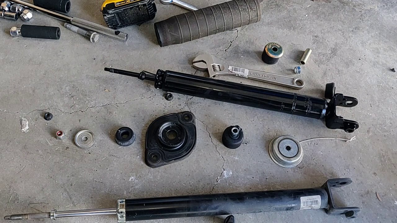 2013 Nissan Altima Rear Struts Replacement - YouTube