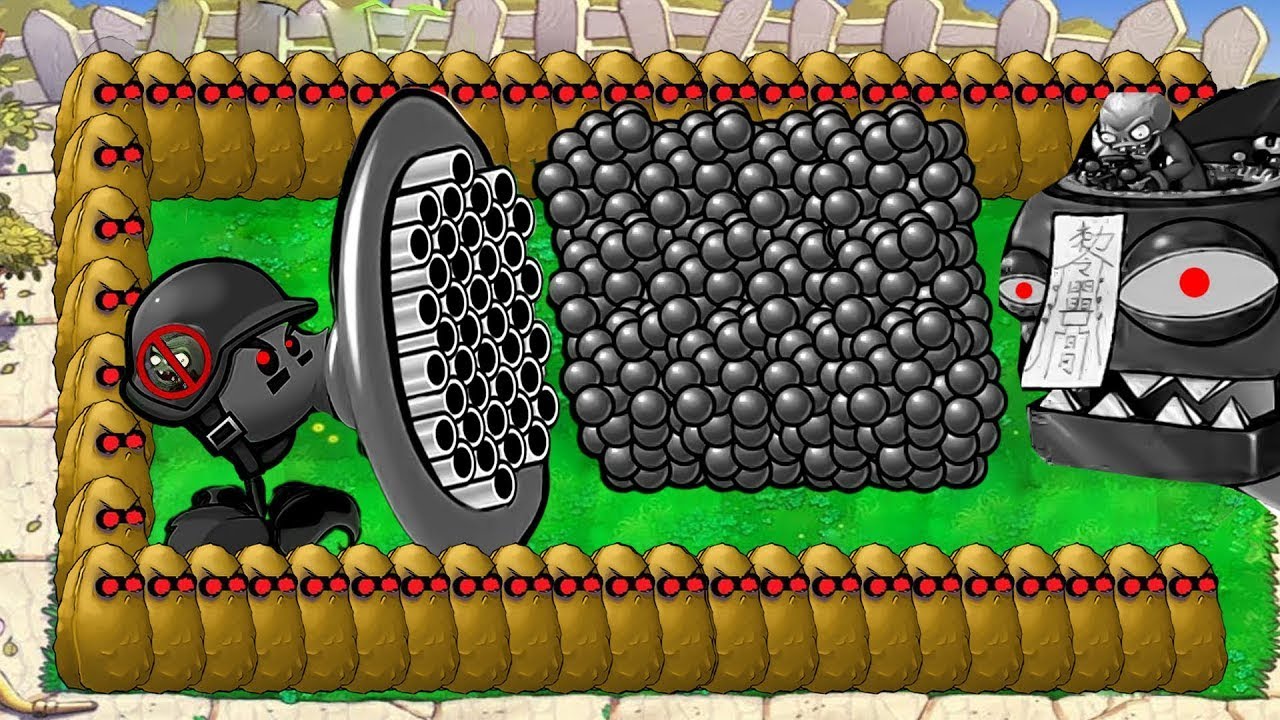 99 Doom Gatling Pea vs Tall-Nut vs Giga.Zomboss | Plants vs Zombies ...