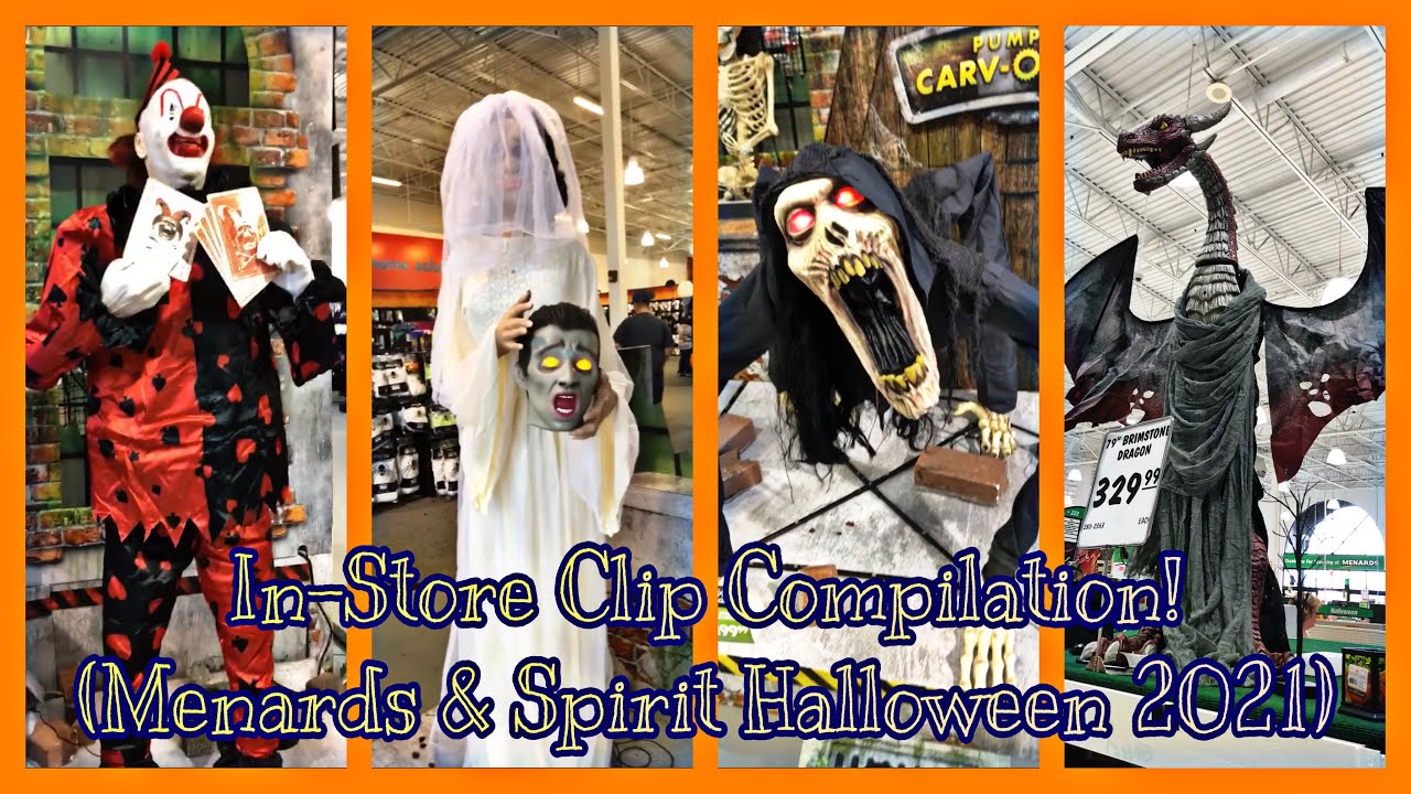 In-Store Clip Compilation! (Menards & Spirit Halloween 2021) - YouTube