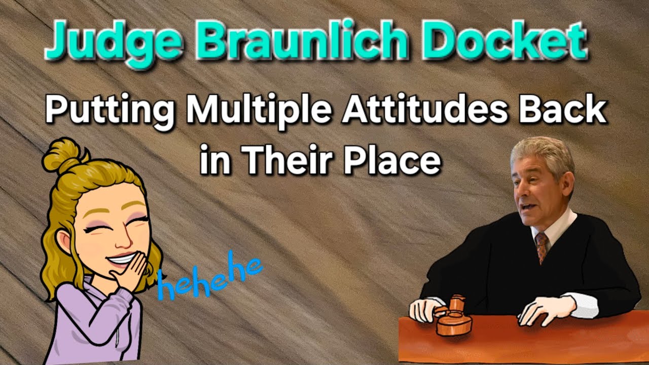 Extra Spicy Judge Braunlich Docket - YouTube