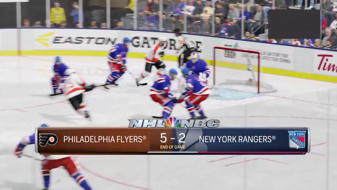 THE 3 GAME TRIPLE HEADER OF THE PHILADELPHIA FLYERS VS NEW YORK RANGERS ...
