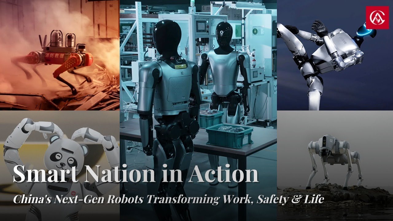 Smart Nation in Action: China's Next-Gen Robots Transforming Work ...