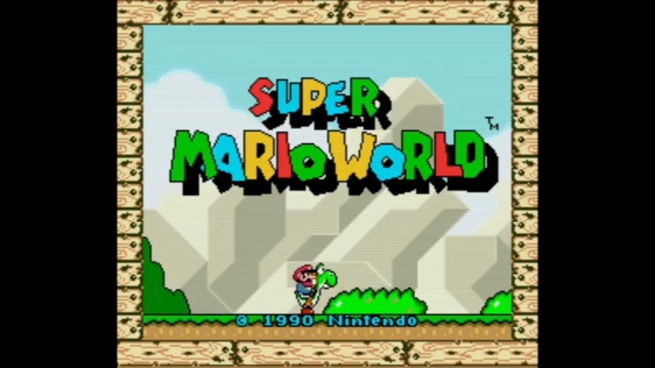 Super Mario World - Super Mario Bros 4 - Super Nintendo Entertainment ...