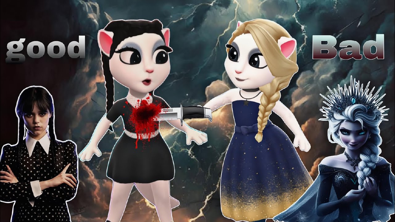 (my taking angela 2) ||frozen|| ||Wednesday|| (good Wednesday vs Bad ...