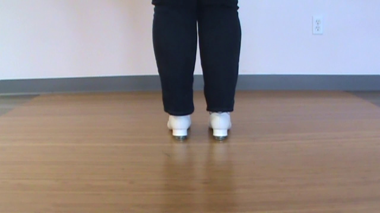 Bounce Heel - clogging step practice - YouTube