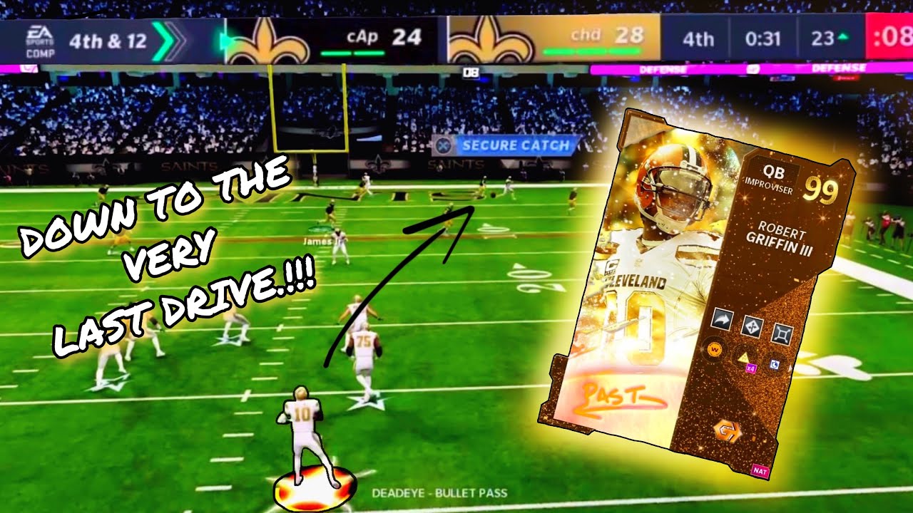 GOLDEN TICKET RG3 IS A LEFT HANDED LEGEND.!!!........MADDEN 21 ULTIMATE ...
