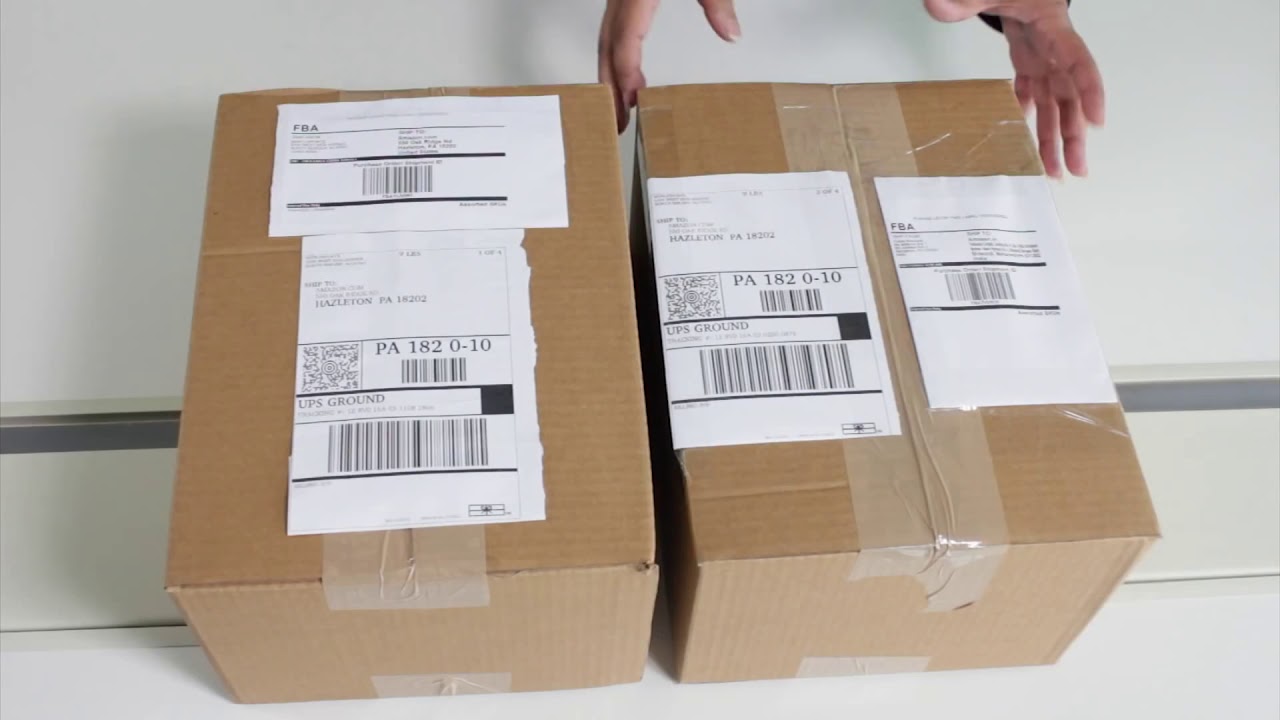 How to Label Small Parcel Shipments to Ship to Amazon Fulfillment ...