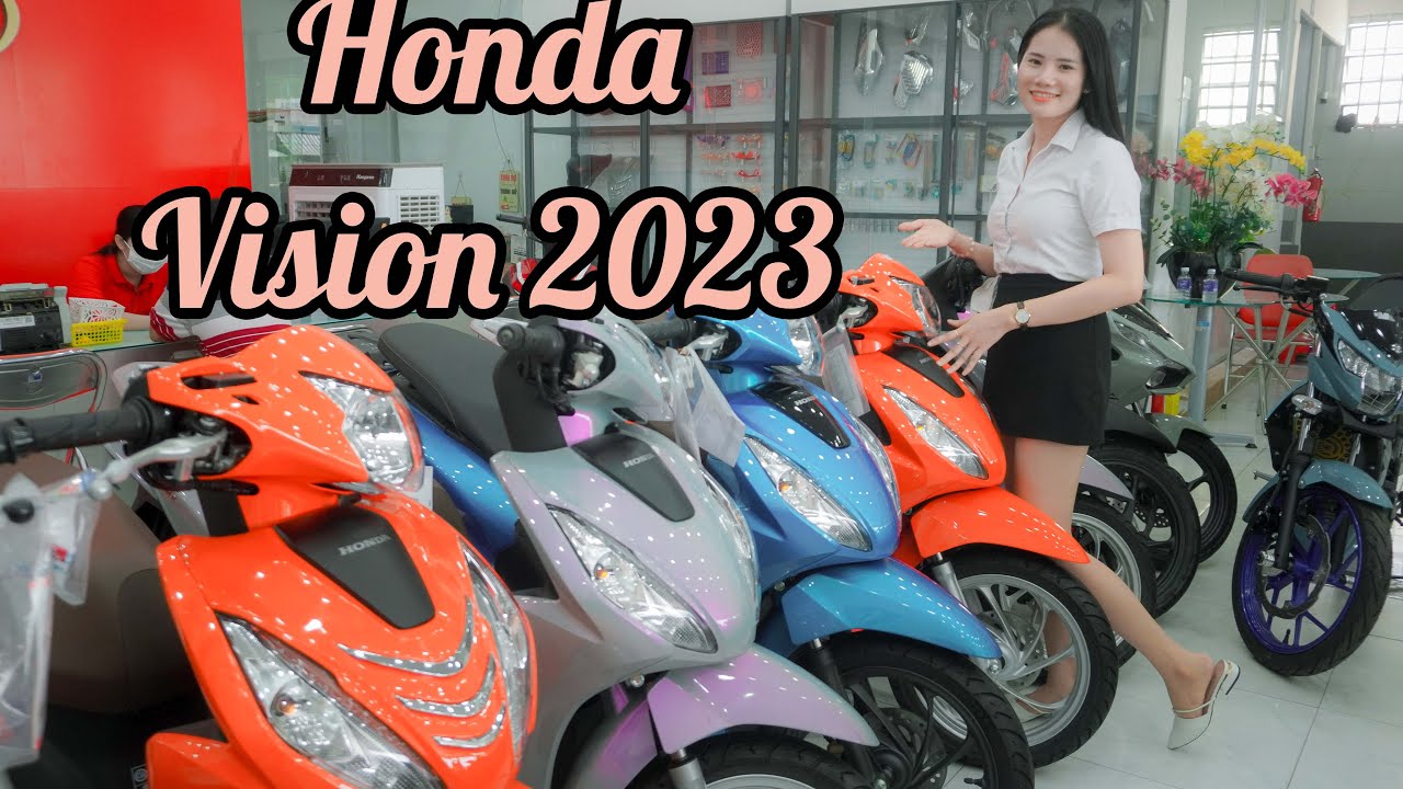 Mua xe Honda vision 2023 trả góp | Cập nhật giá Vision 2023 - YouTube