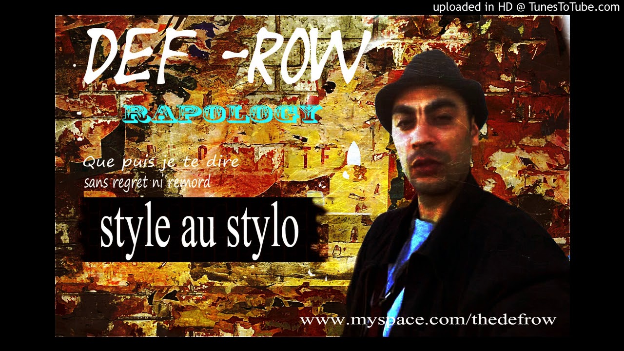 Def-row - Anti tout1 - YouTube