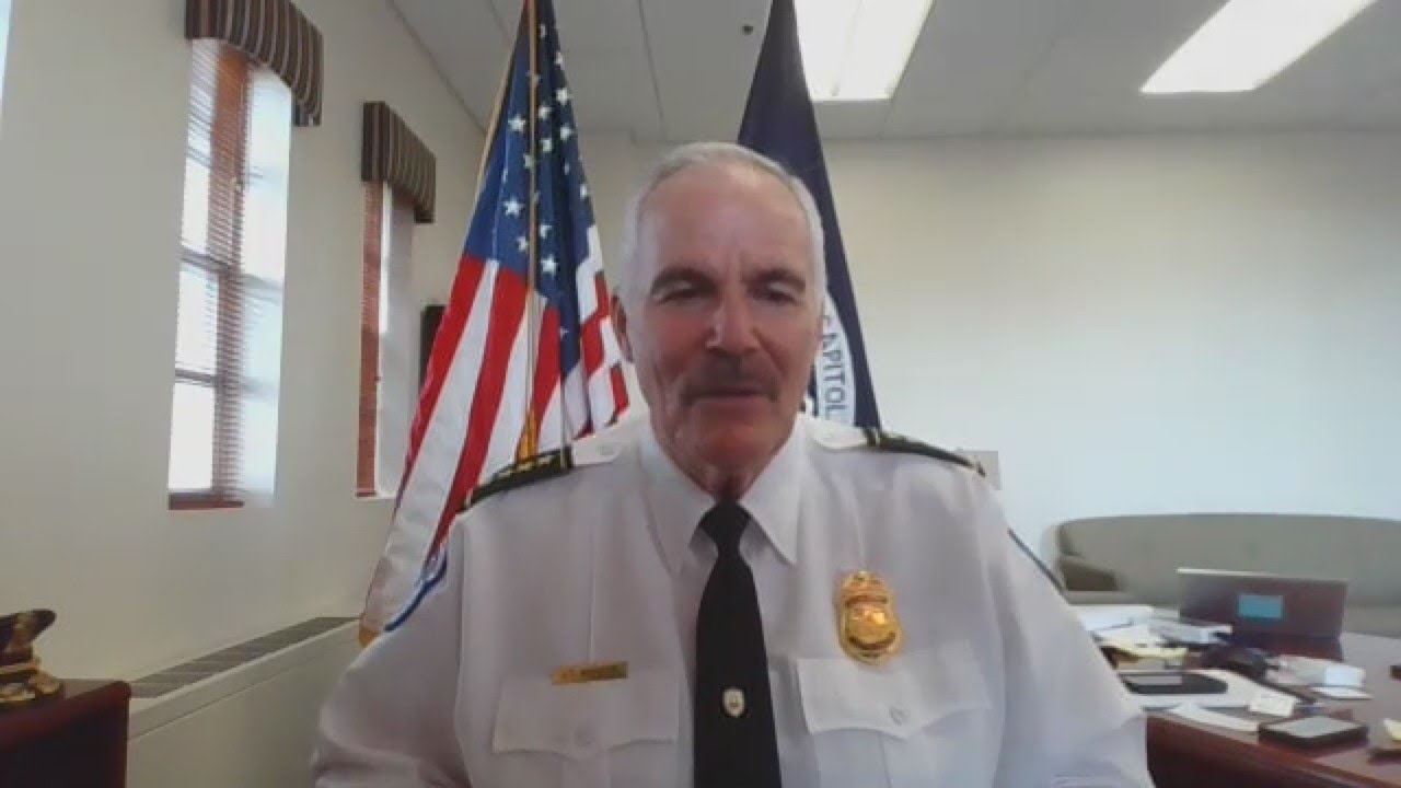 FOX 5 Exclusive: One-on-one with new Capitol Police Chief | FOX 5 DC ...