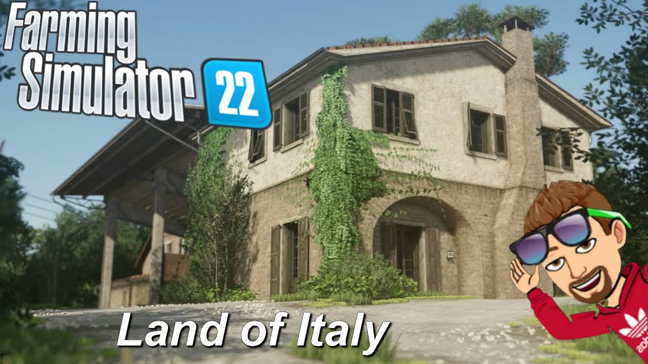 Fs22 Land of Italy #1 / Présentation de la map et achats ( parcelles ...