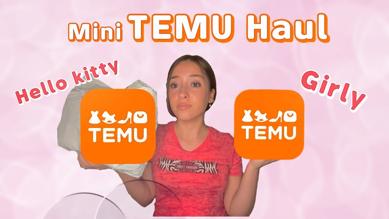 Mini TEMU HAUL (girly, hello kitty, crafty and more finds) - YouTube