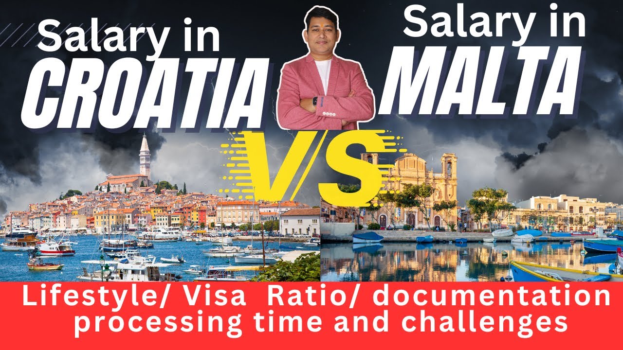 BEST COUNTRY TO WORK BETWEEN CROATIA VS MALTA 2024 - YouTube