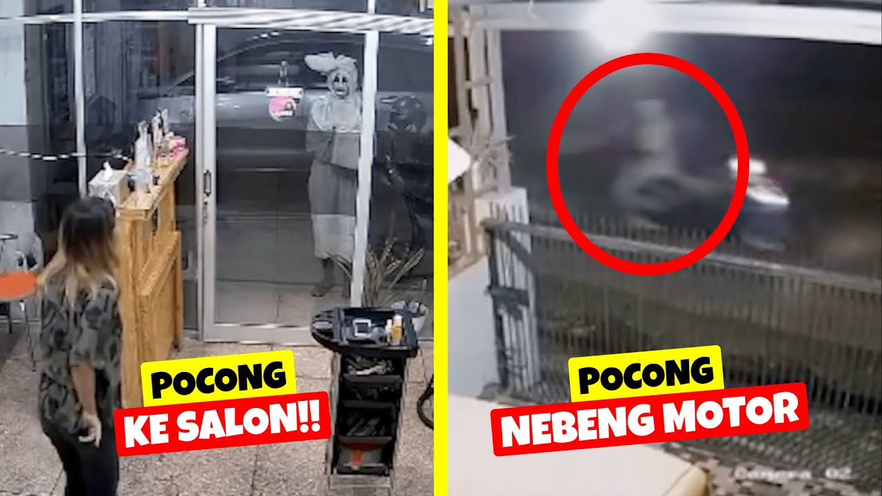 PENAMPAKAN POCONG PALING NYATA!! 😱 ADA YANG DATANG KE SALON!! ADA YANG ...