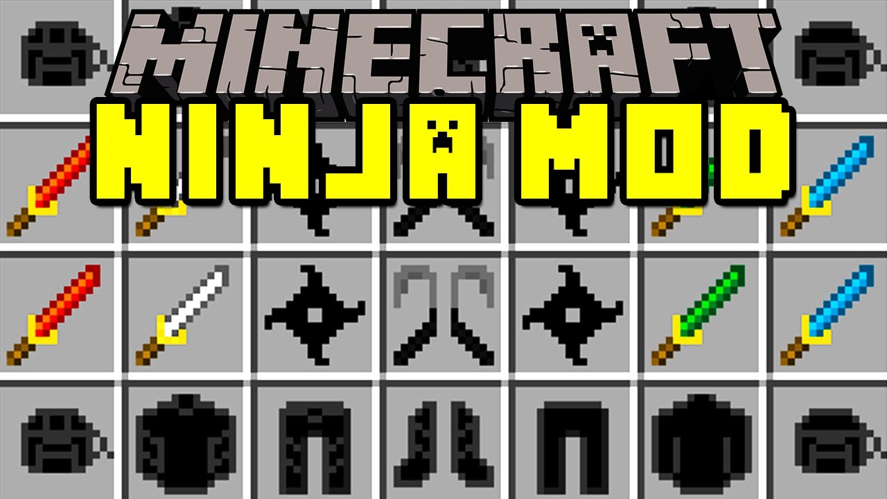 Minecraft Ninja Mod