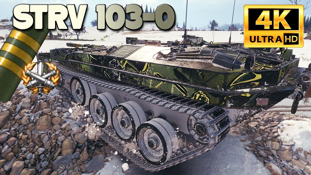 Strv 103-0: NICE 3rd MARK GAME - World of Tanks - YouTube
